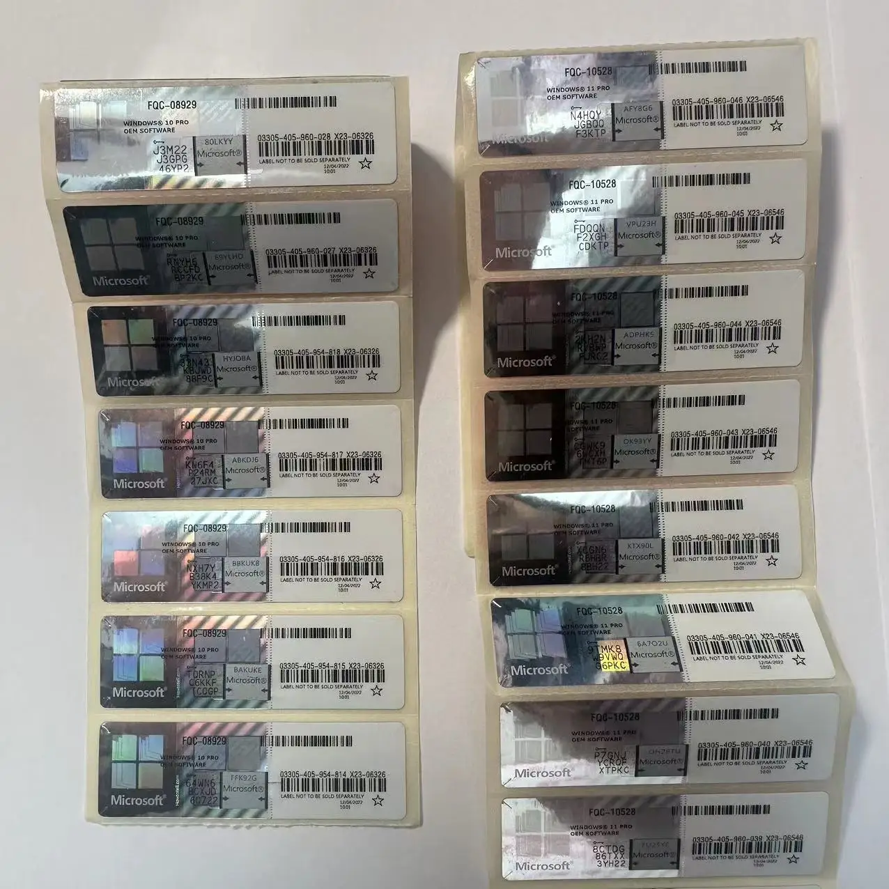 Windows 11 Professional COA Sticker OEM - 100% Activation