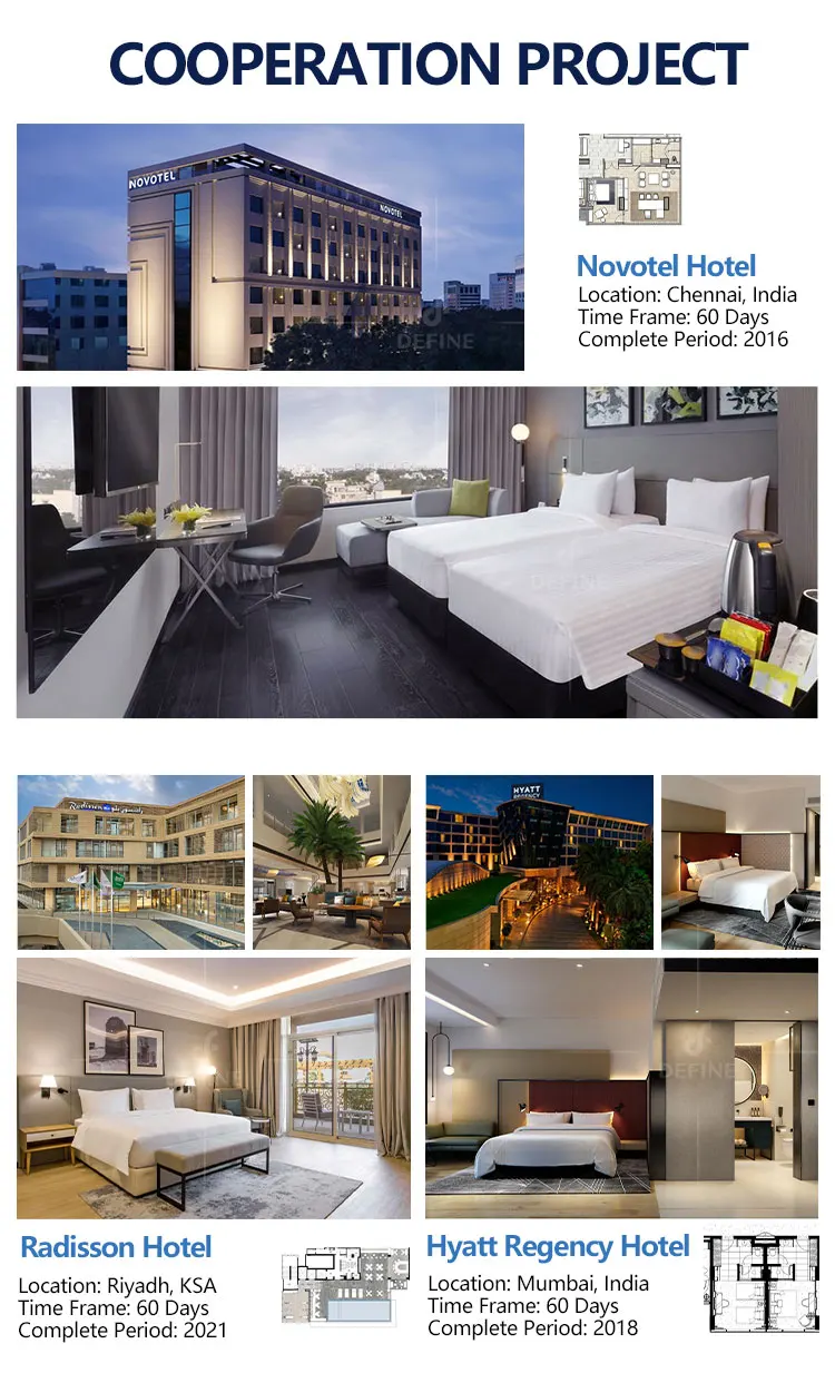 Five Star Quality Contemporary Design for Hotel Furniture