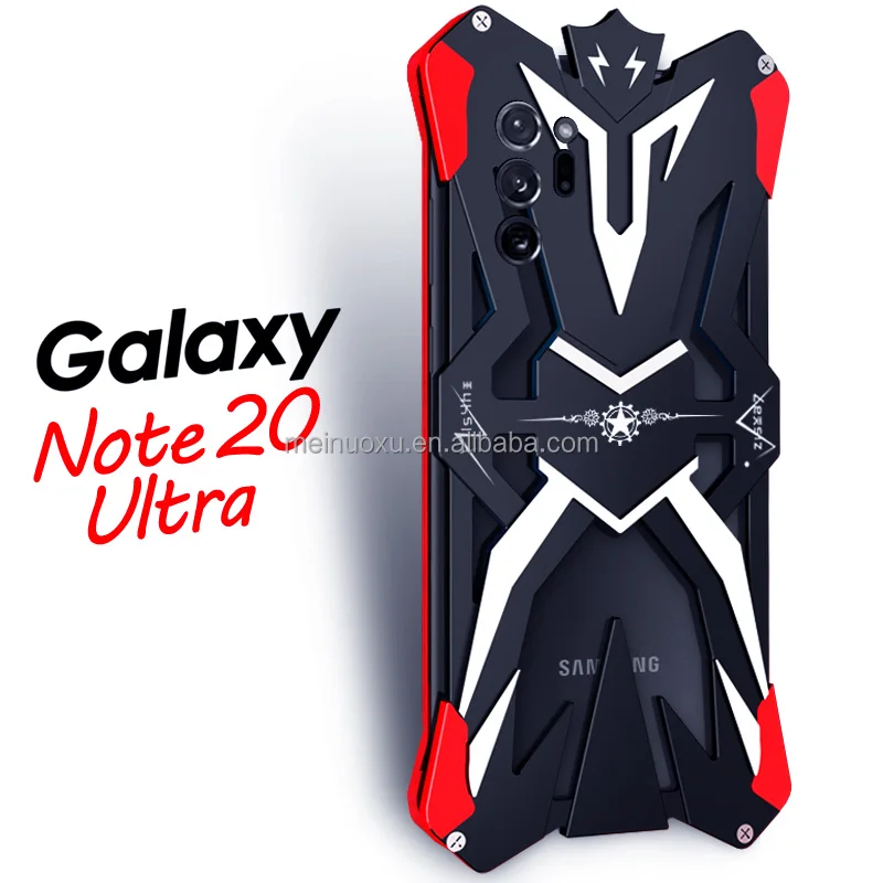 Luxury Armor Metal Aluminum Back Cover For Samsung Galaxy S23 S22 S21 ...