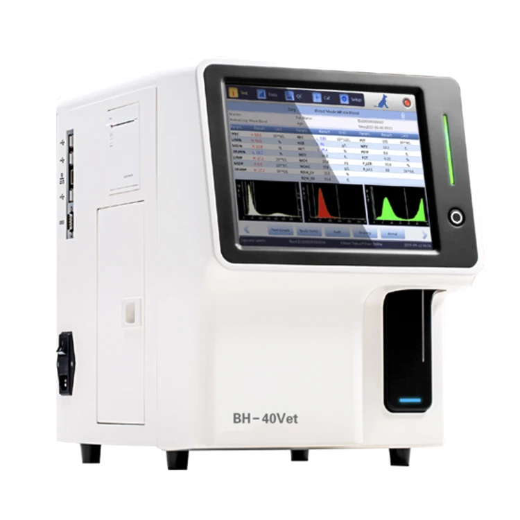 Urit Bh-40vet 3 Part Diff Fully Automated Veterinary Hematology Analyzer Blood Cell Counter ...