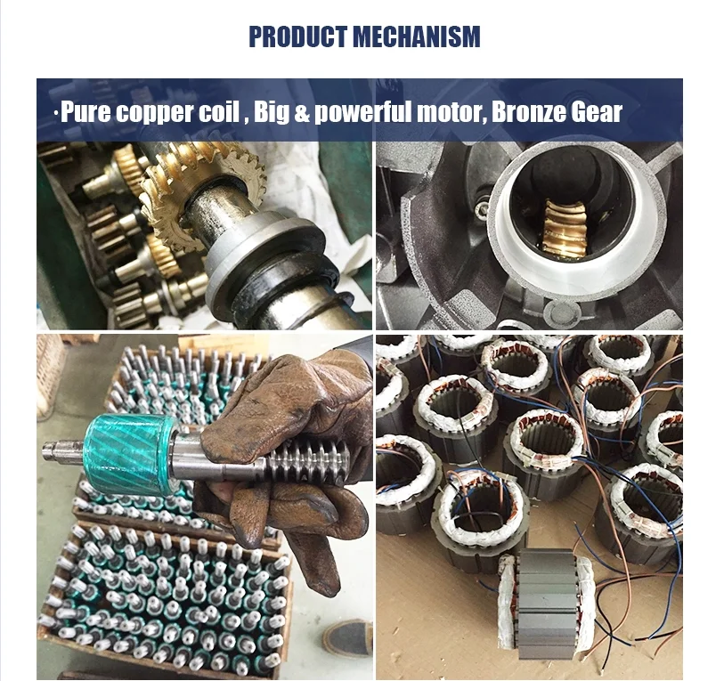Solar System DC Motor 500KG Automatic Gate Opener Sliding