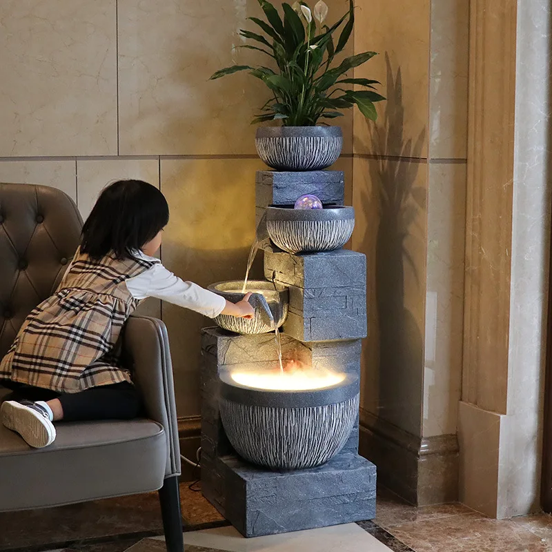 Outdoor/indoor Home Decor Water Fountain - Garden Landscape Fountain