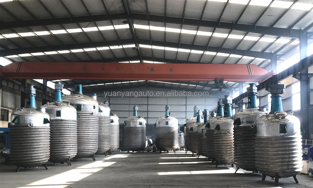 8000L Stainless Steel Reactor for Polyester Resin Production