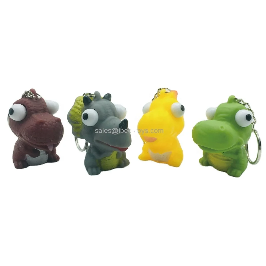 Squeeze Eye Pop Out Animals Toy Key Chain for Capsule Toy 55mm| Alibaba.com