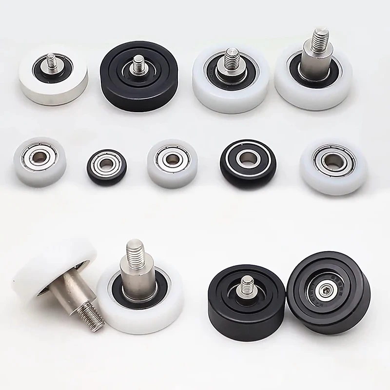 Plastic Roller Wheel Bearing with Screw - Durable & Efficient