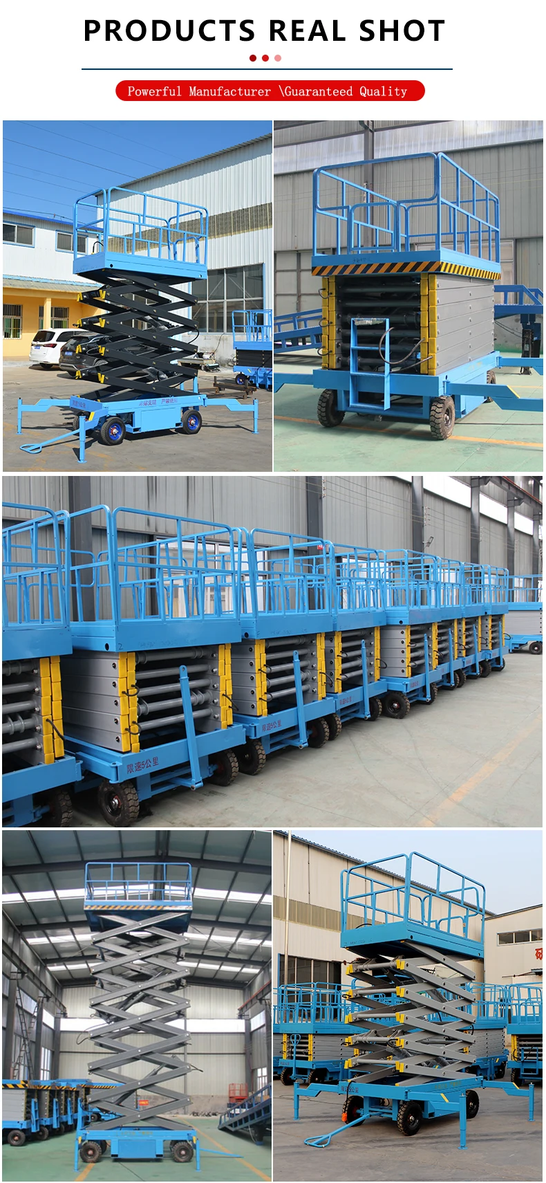 10m Hydraulic Aluminum Manlift Lift Platform Work Platform Lifts - Buy ...