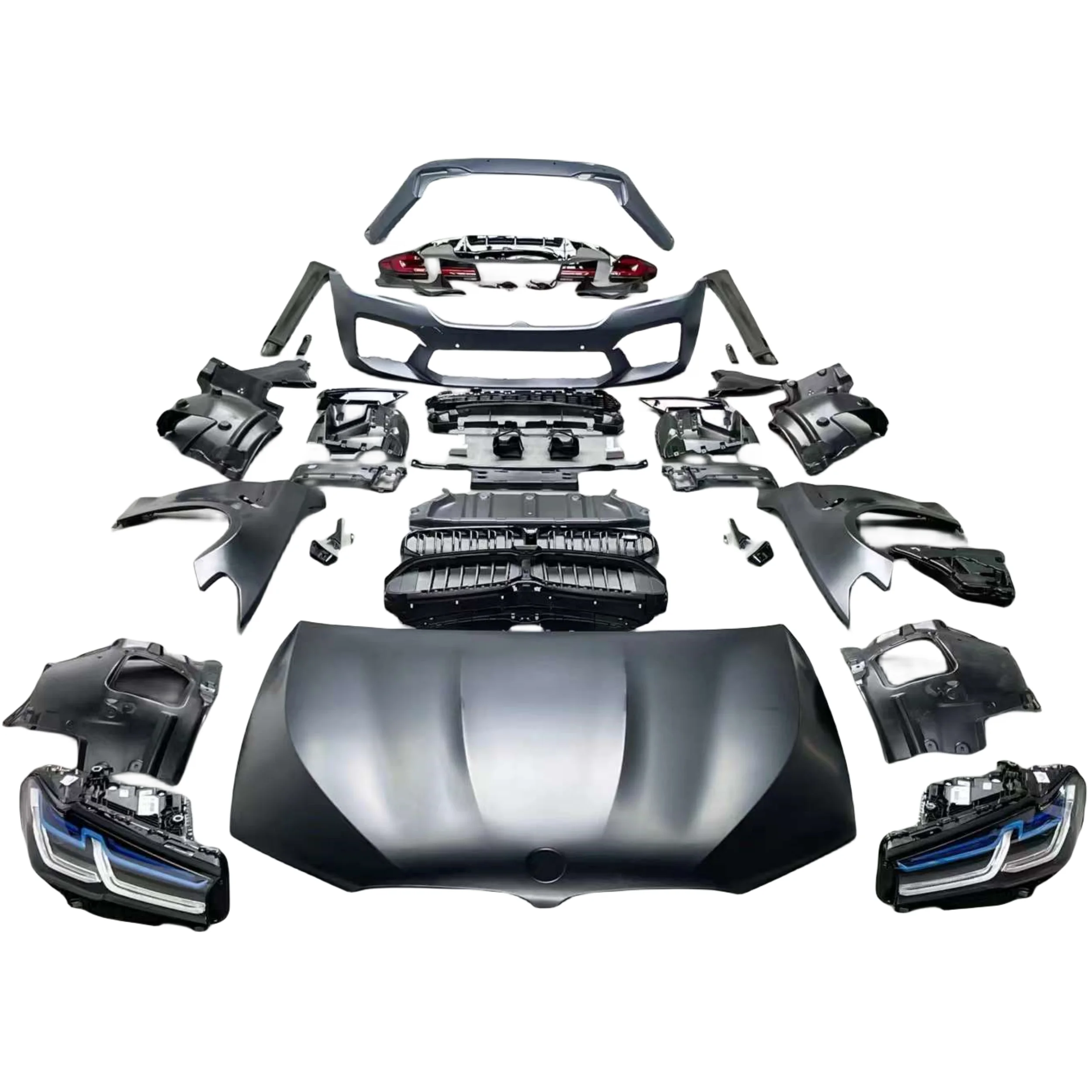 For Bmw G30 G31 Body Kit Front Bumper Bmw G30 Headlight 2017-2020 ...