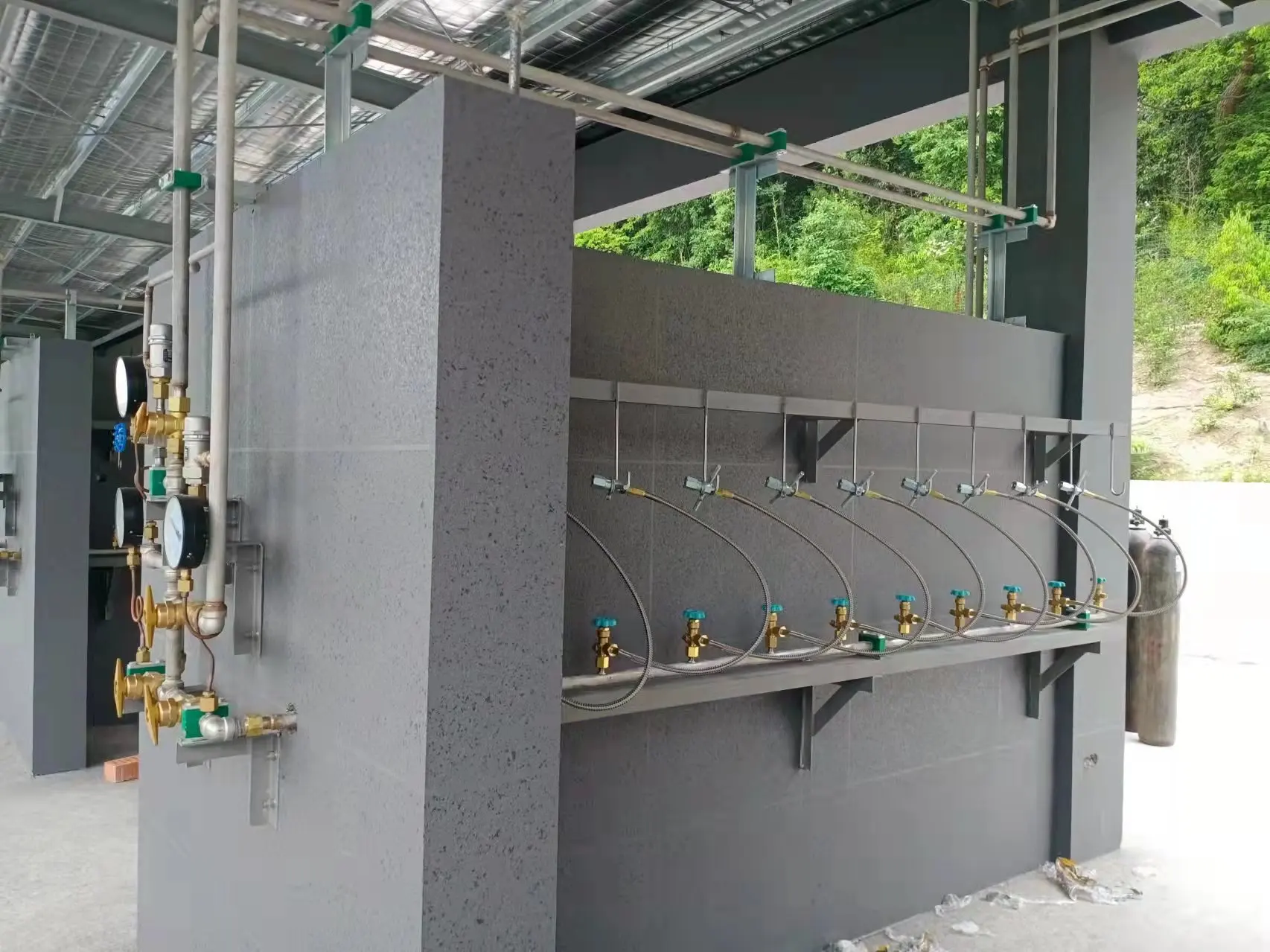 Steel Cylinder Manifold for Oxygen, Nitrogen, Argon Filling