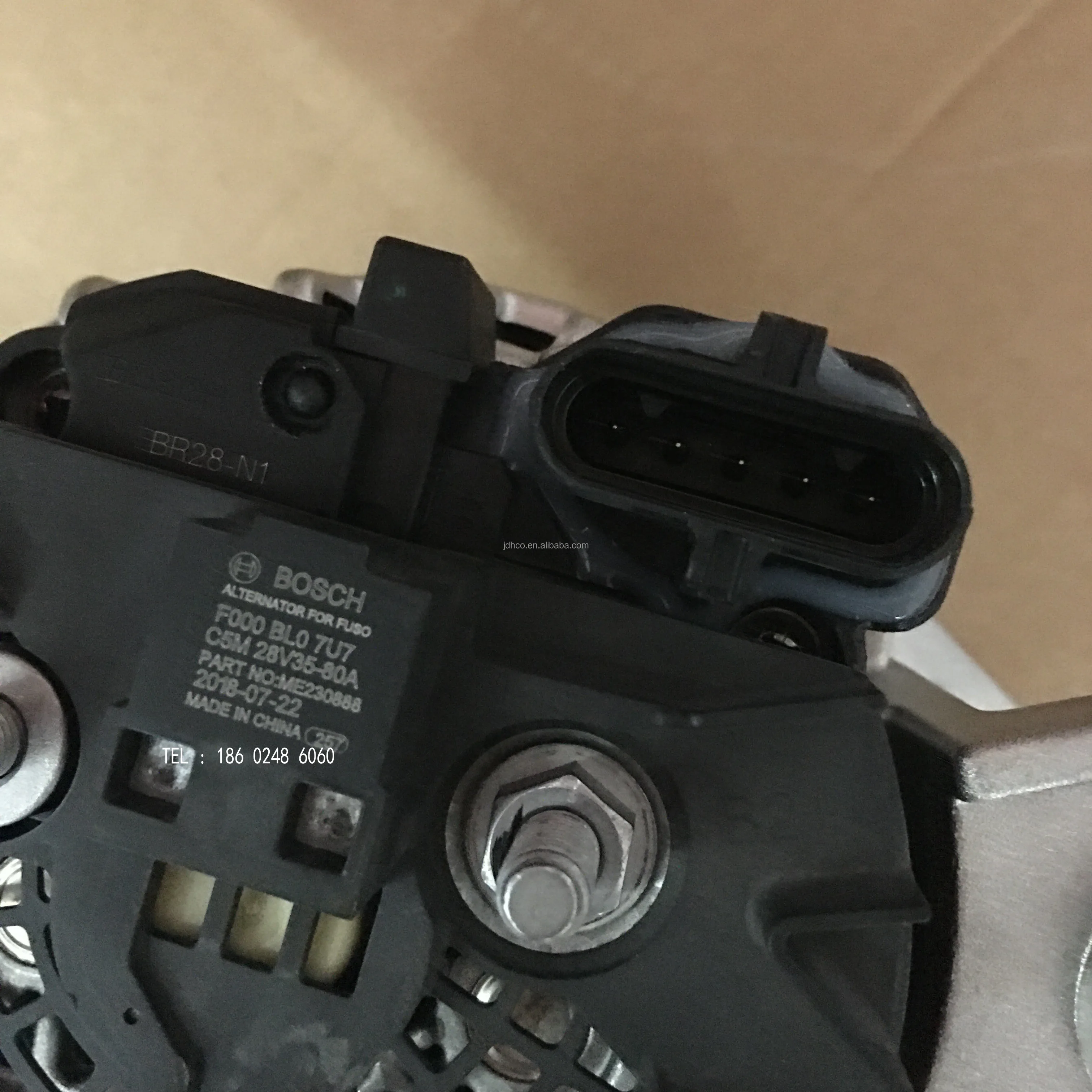 PARA CAMIONES MITSUBISHI FUSO CANTER 4P10 ORIGINAL SEG ALTERNADOR ...