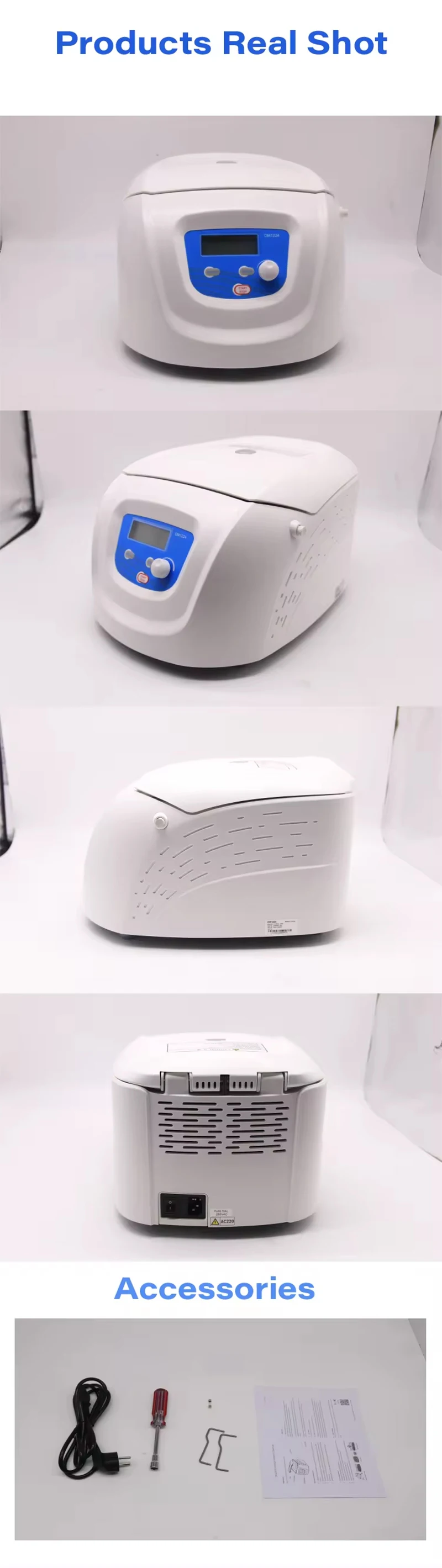 Dm1224 Dm1424 Economical Hematocrit Centrifuge Prp Centrifuge High ...