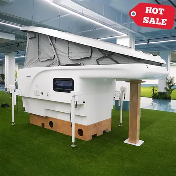 Fiberglass Pickup Carbon Fiber Truck Camper Shell Slide In Pop Top For ...