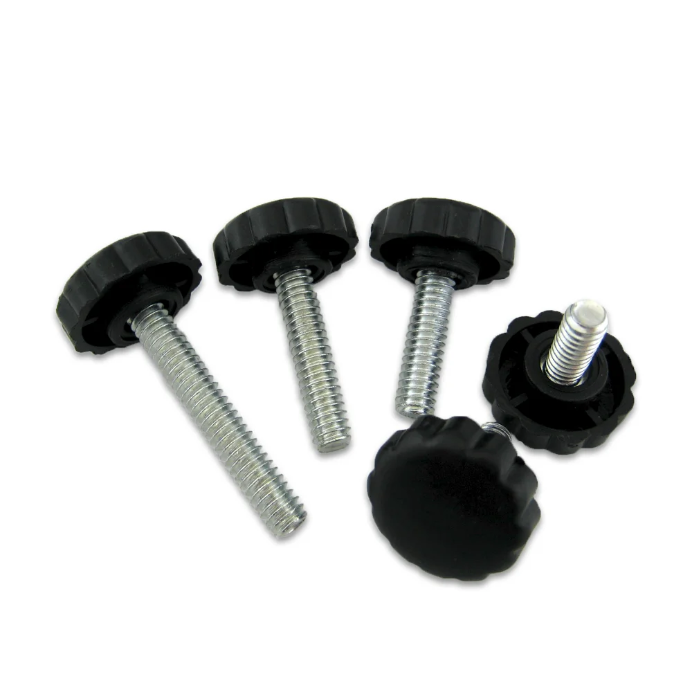 Adjustable Table Leg Screw Plastic Head Thumb Hand Knob Screw - Buy ...