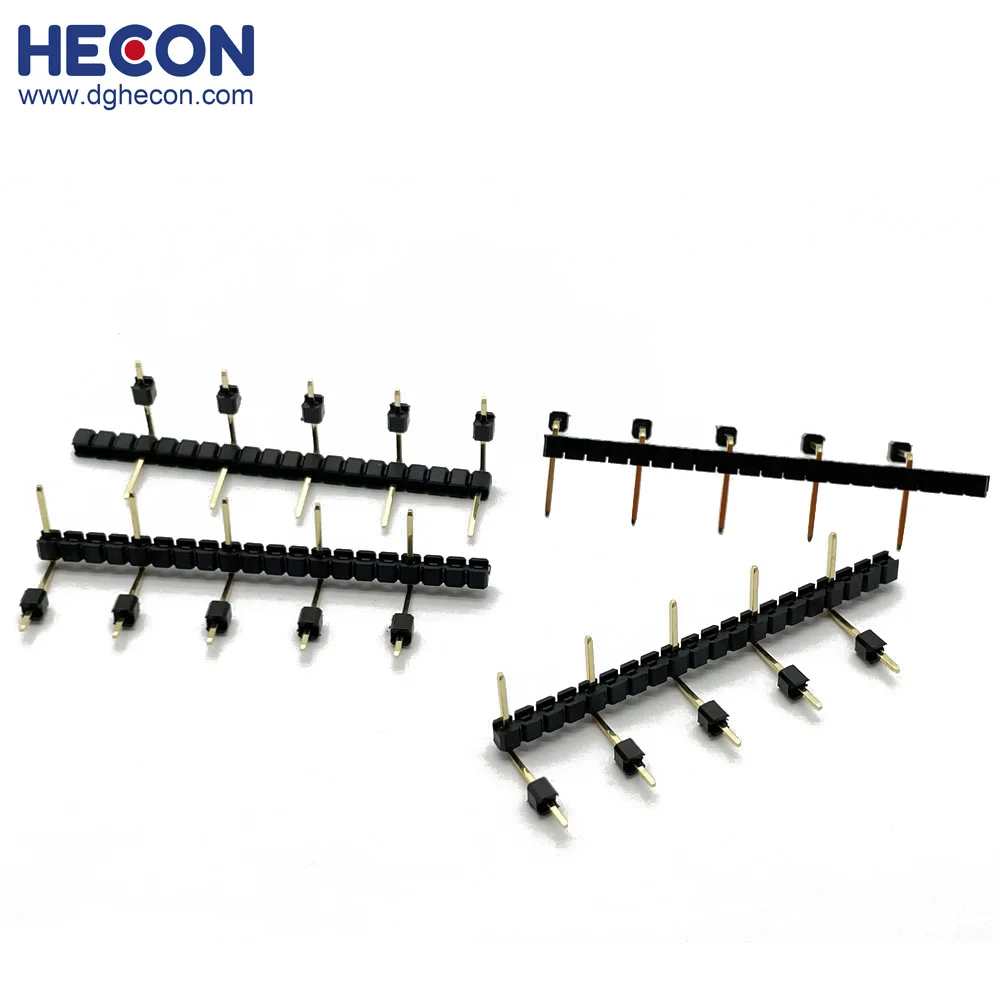 2.54mm Pitch Pin Header H2.5mm Single Row 1x20pin Empty P R Right Angle 90degree Pin Header Pcb ...
