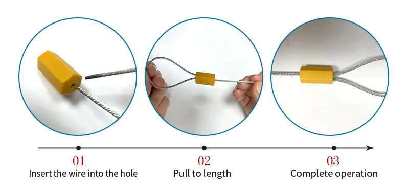 Heavy Duty Galvanized Tamper Proof Security Tags Low Price Adjustable ...