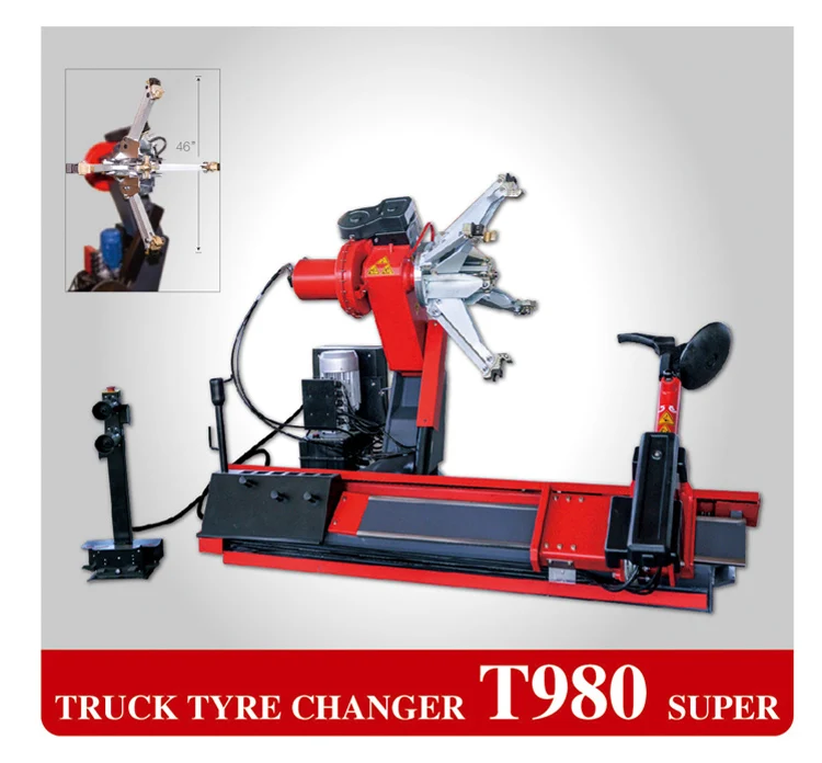 Semi Automatic Wheel Remover - Heavy Duty Truck Tire Changer