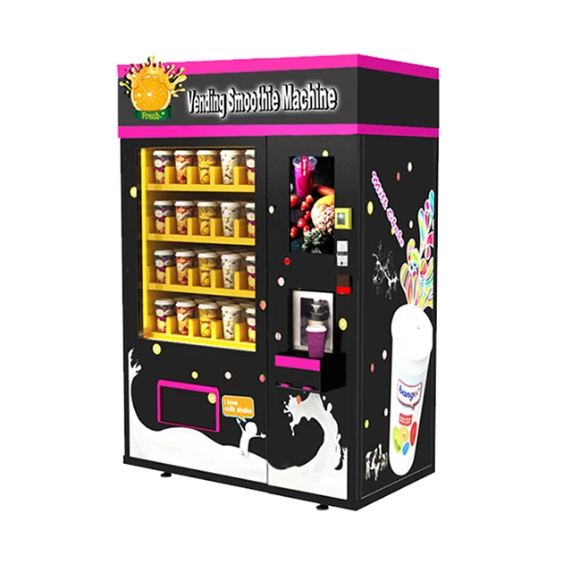 Full Automatically 24 Hours Vending Smoothie Machine