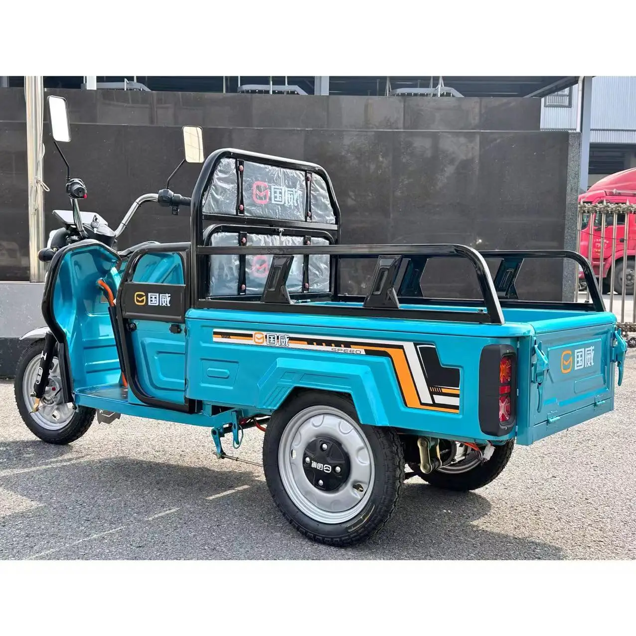 1000W Electric Cargo Tricycle for Adults - Gowei 3-Wheel Motorcycle for ...