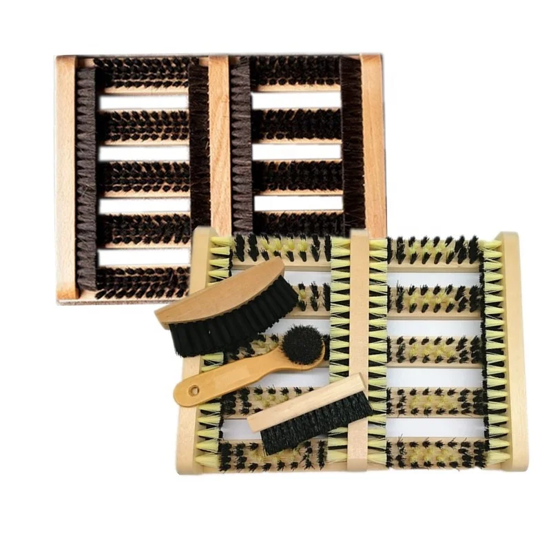 Outdoor Heavy Duty Shoe Brush Boot Scrubber Mat And Boot Scraper - Buy ...