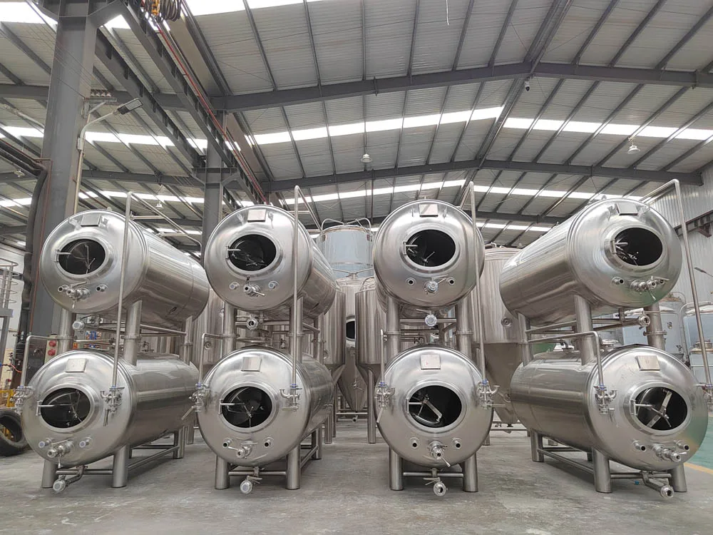 2000L Horizontal Pressurized Beer Conditioning Tank with Glycol Cooling ...