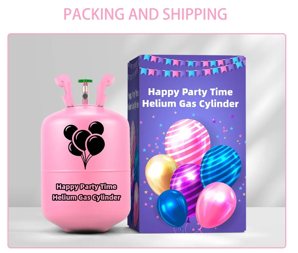 Wholesale 13.6l Large Disposable Helium Cylinder 50lb Portable Helium ...