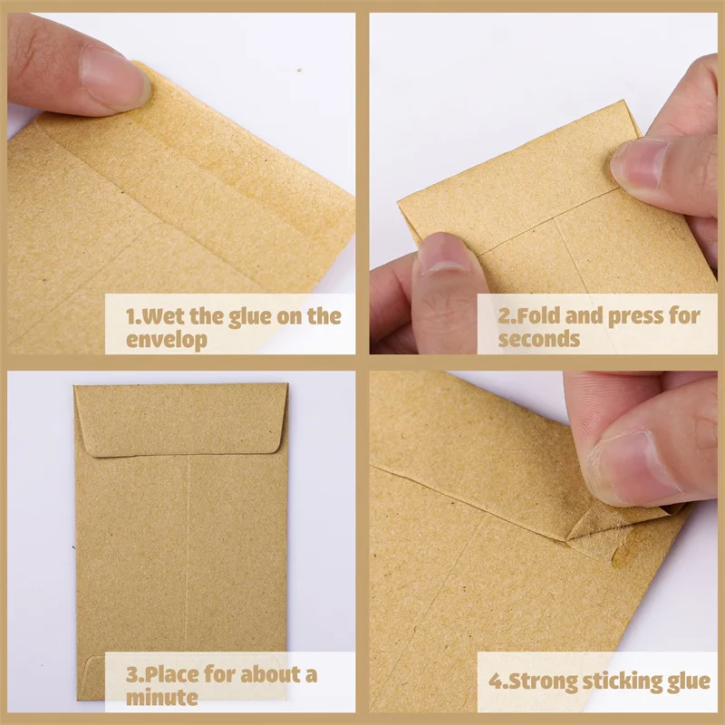 Alibaba.com: Custom Seed Packets Small Self-adhesive Kraft Envelopes ...