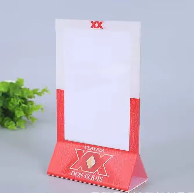 Wholesale Plastic Triangle Table Top A3 A4 A5 A6 Acrylic Sign Holder ...