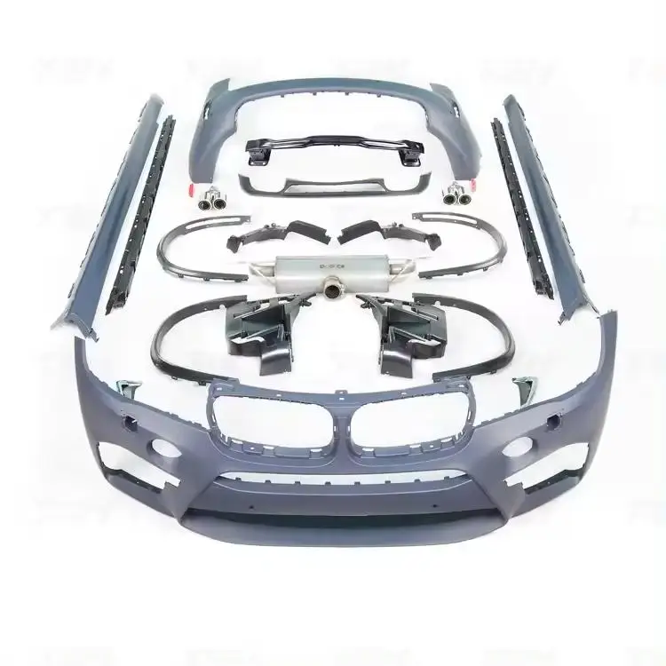 High Quality Upgrade X5 M Body Kit Front Bumper Rear Bumper Side Skirts ...