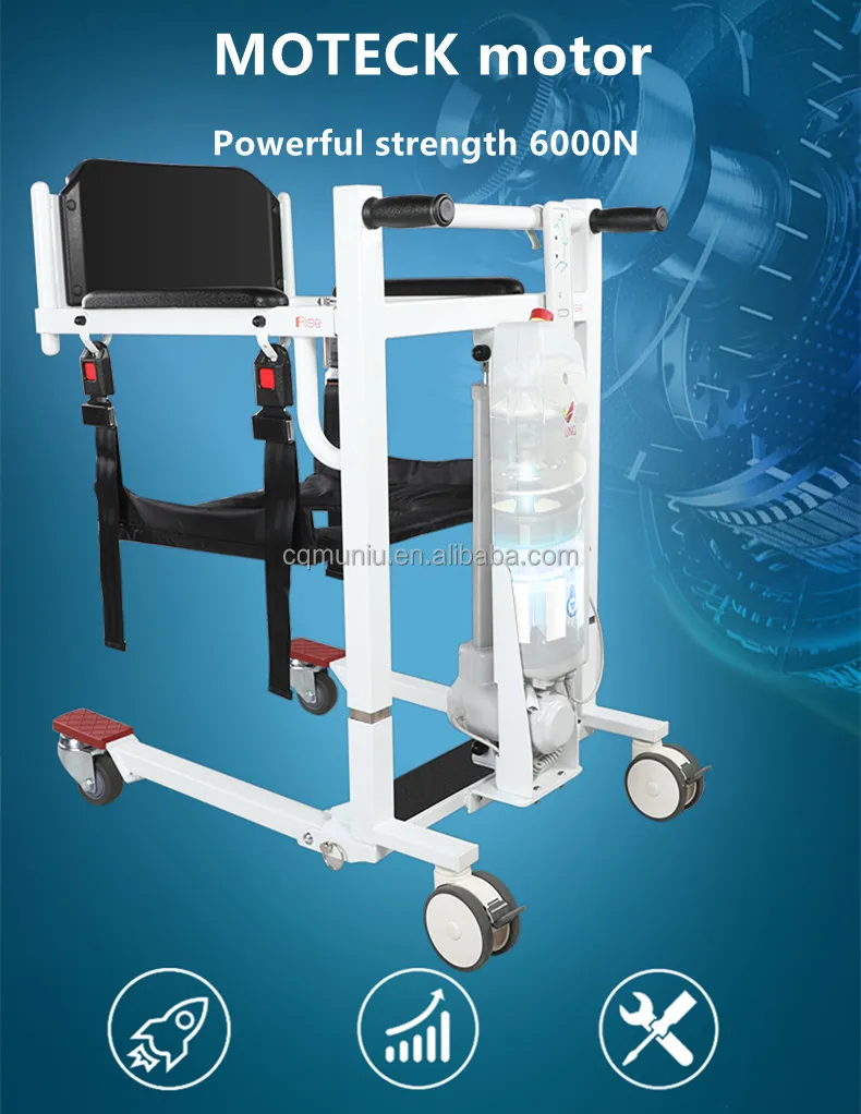 Multi-function Electric Transfer Chair - Commode Lifting Machine for ...