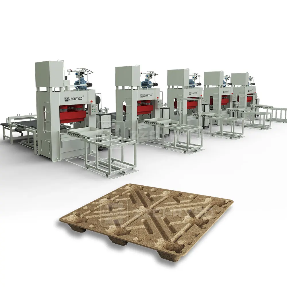 High Pressure Compress Wood Pallet Press Machine - Efficient Wooden ...