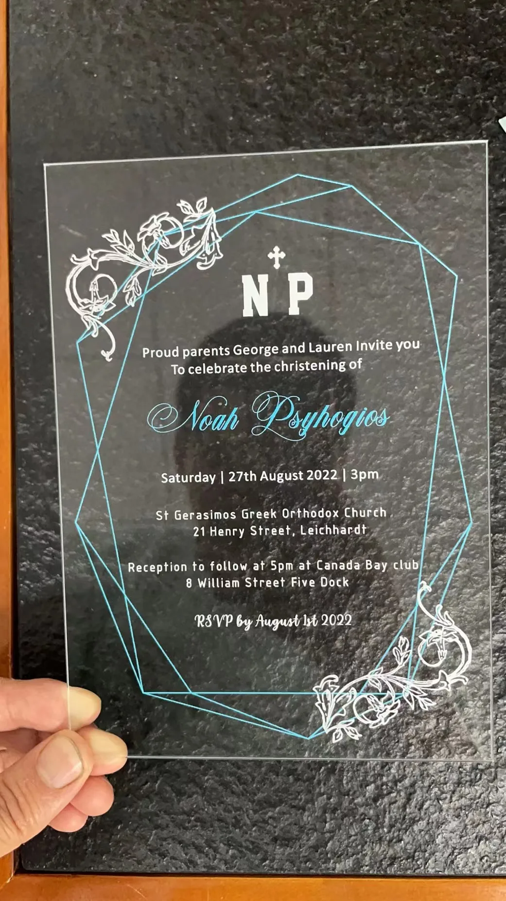 Acrylic Wedding Invitations - Unique and Elegant