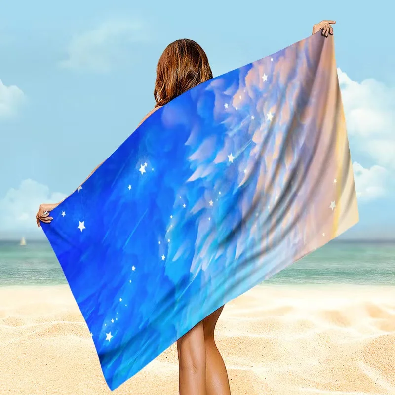 Custom Muli-size Microfibre Microfiber Recycled Oversized Quick Dry ...