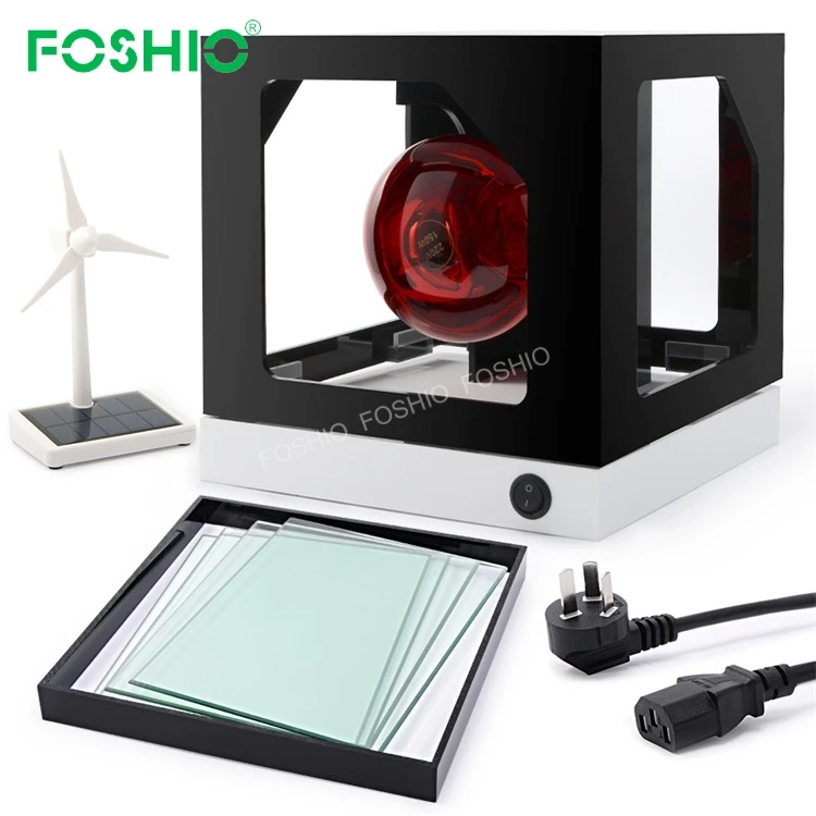 Foshio Four-sided Rotatable Solar Film Heat Lamp Display Heat Rejection ...