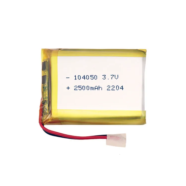 104050 3.7V 2400mah Rechargeable Lithium Polymer Battery