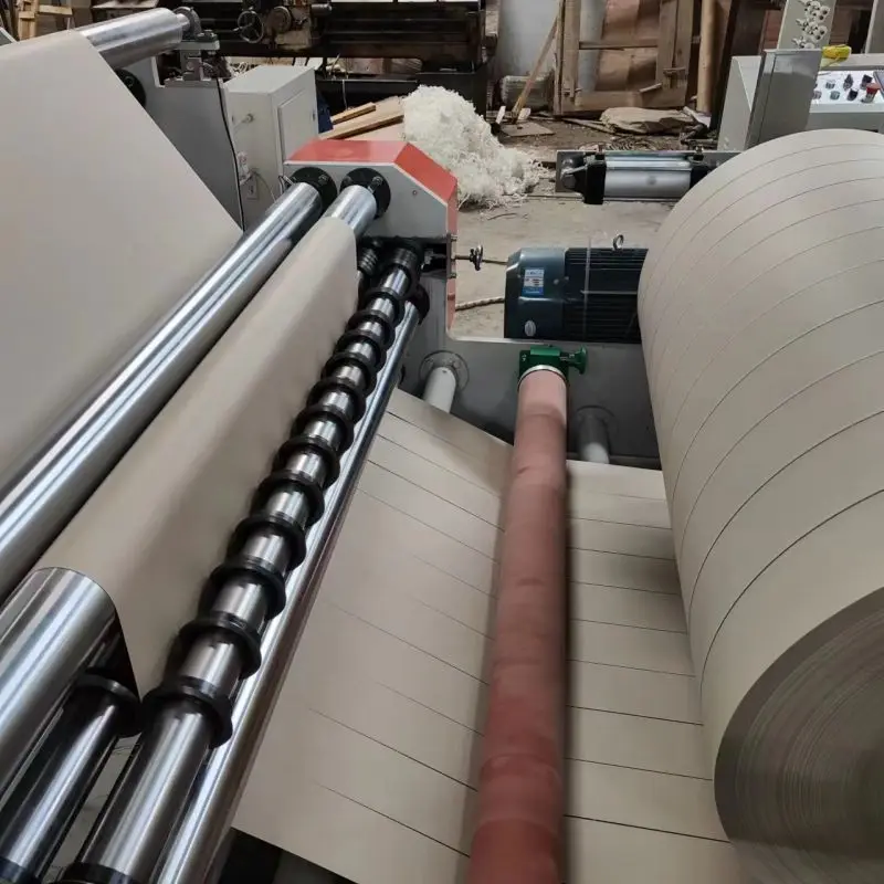 Kraft Paper Jumbo Roll Slitter Rewinder Slitting Machine For Paper ...