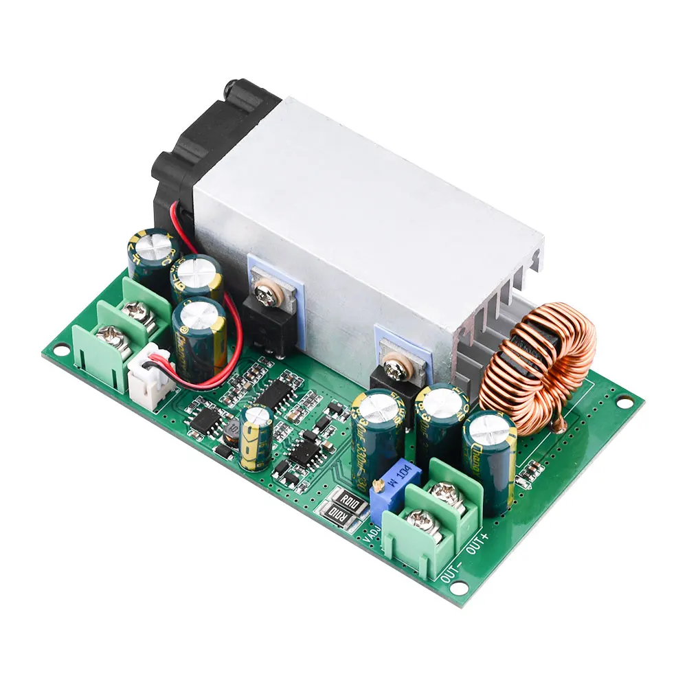 600W 25A DC-DC Adjustable Power Supply Module - 12-75V to 5V