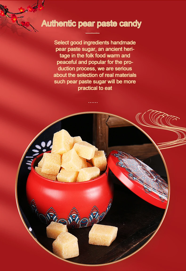 Pear-syrup Candy Sore Throat Lozenges Sugerfree Mint Candy For Sale ...