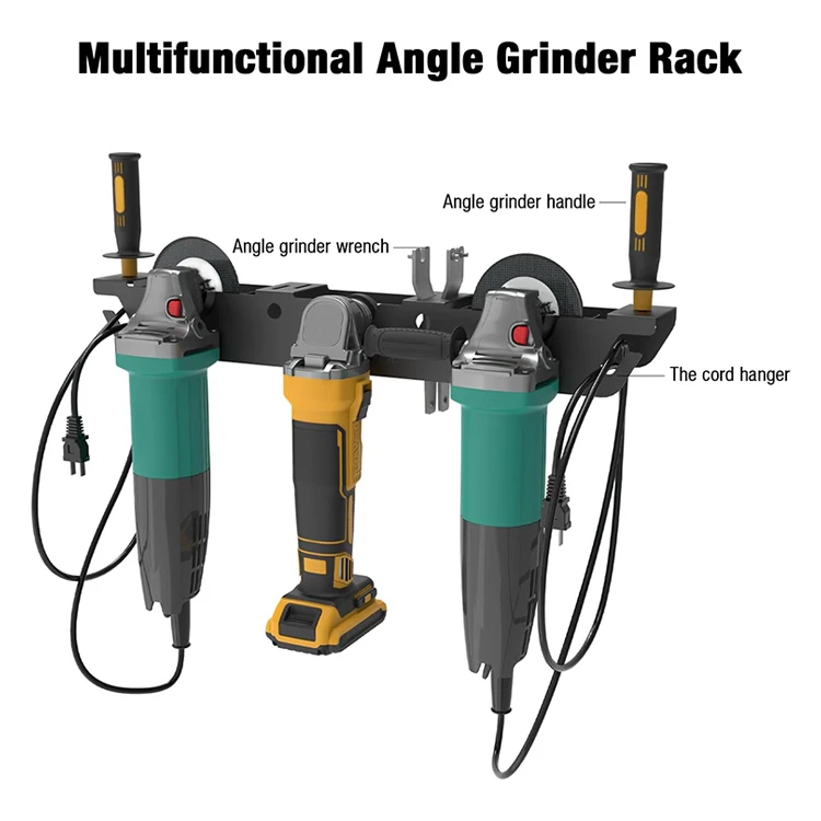 JH-Mech Garage Wall Angle Grinder Storage Racks OEM ODM Wall Mounted ...