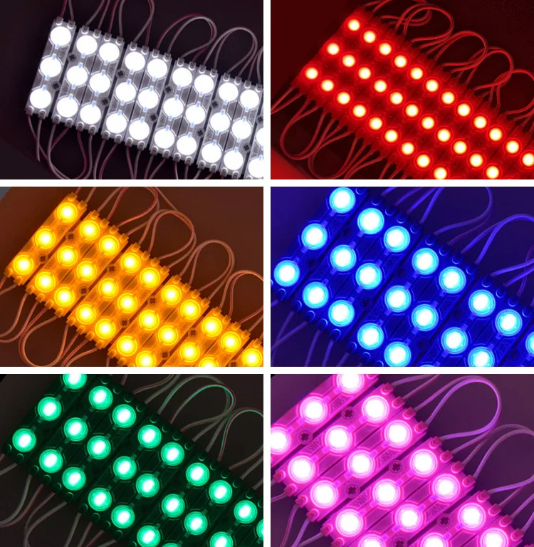 Outdoor 3 Led Modul Signage Billboard Light SMD 2835 Lens 1.2w ...