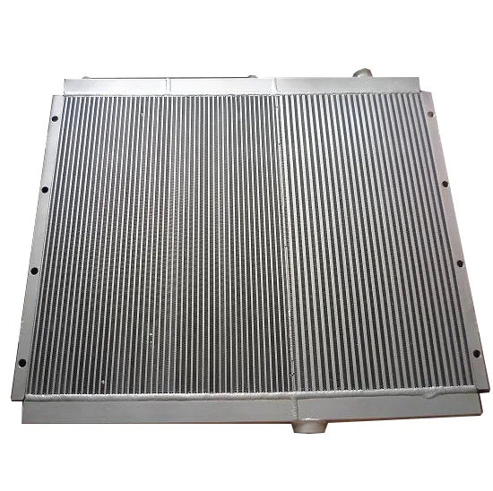 Air Compressor Spare Parts Aluminum Air Oil Cooler 1621700308 Heat ...