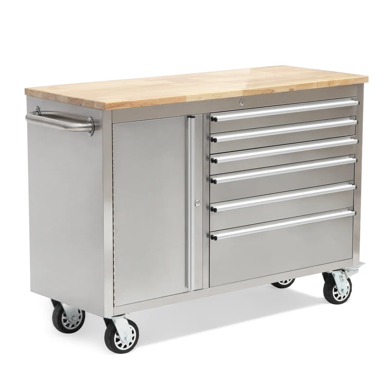 hot sale 48 Inch Stainless Steel Rolling Tool Cabinet Tool Chest on ...