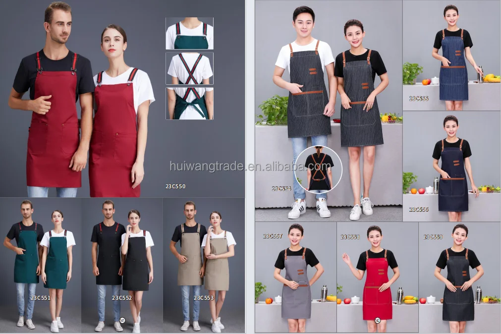 Customization Heavy Duty Coffee Shop Chef Restaurant Work Tool Bib ...