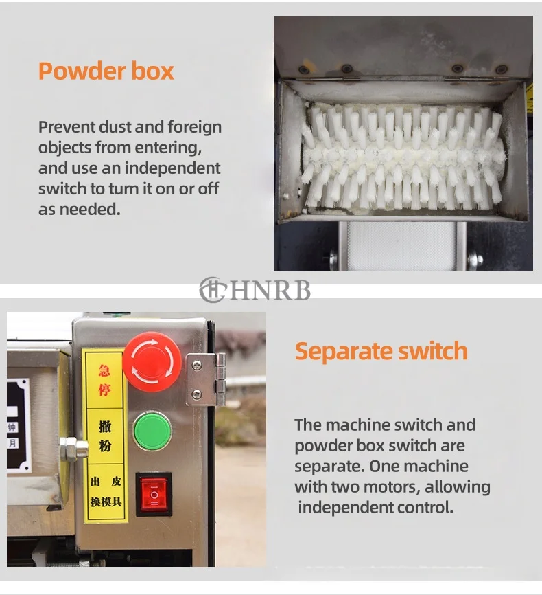 Automatic Small Electric 5-22cm Rolling Skin Machine New Type Bun Skin ...
