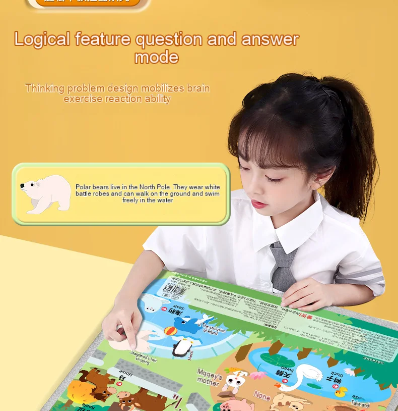 English Talking Chart Education Interactive Abc Wall Chart Posters For ...
