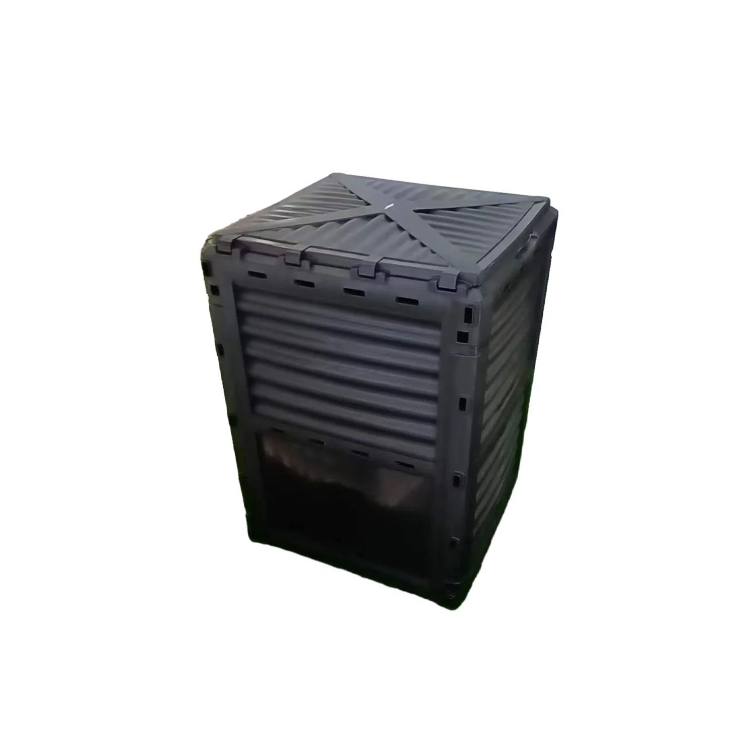 220 Litres Outdoor Trash Compost Bin 500 Liters Food Waste Bin Plastic ...
