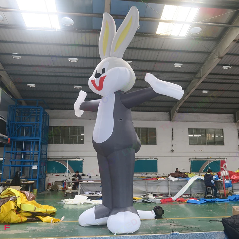 Giant 6m 20ft Tall Inflatable Easter Bunny Rabbit Perfect Holiday ...