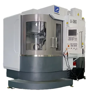 U-380 Industrial Vertical 5 Axis Atc Vcm Metal Cnc Milling Machining ...