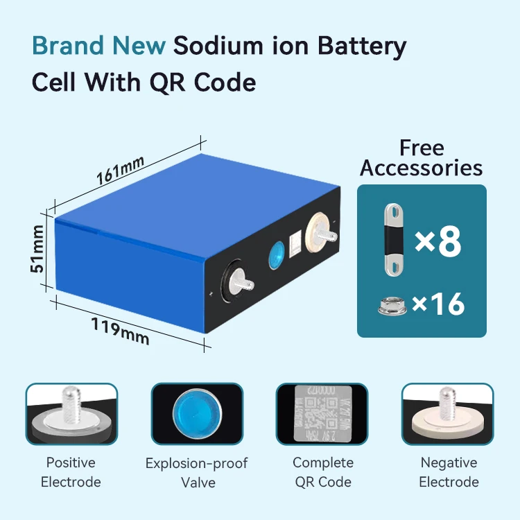 Exliporc Eu Stock 75ah 3v Sodium Ion Battery 3000 Cycles Sodium Na Ion ...