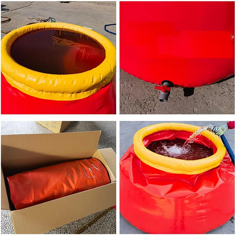 Flexible PVC Rain Water Storage Tanks - Durable & Versatile