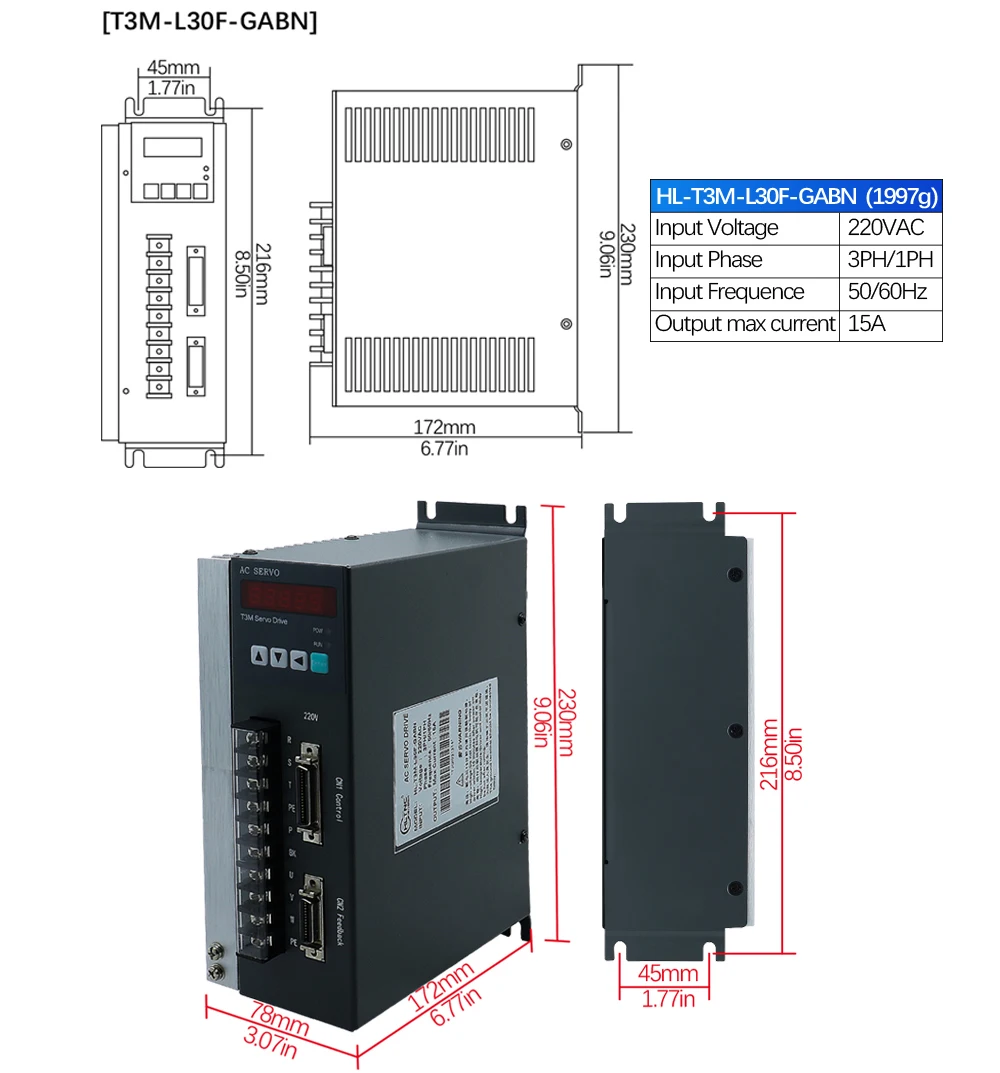 2500 Rpm 130 St Nema52 220v 130st-m10025 10nm 2.6kw Nema 52 130st Ac ...
