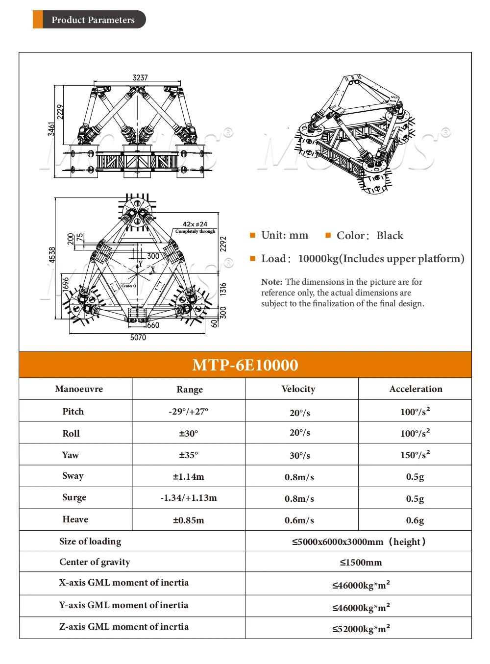 6DOF Motion Simulator - Precision Flight Simulation